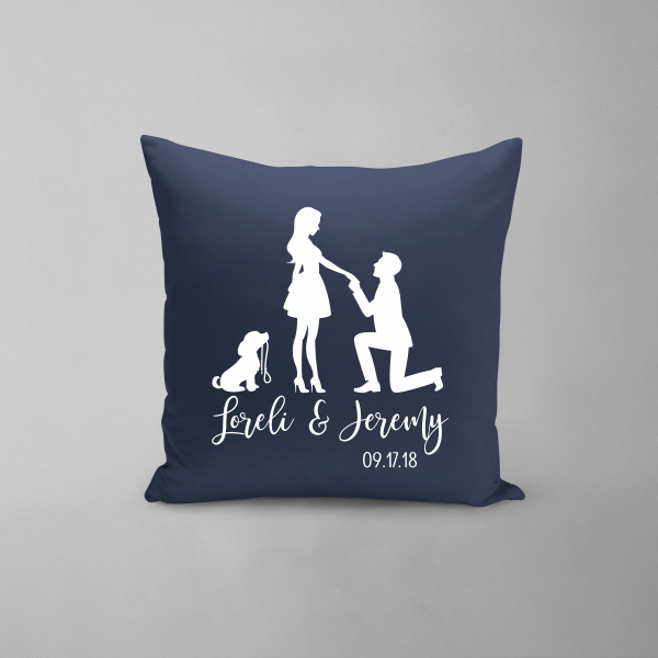 Engagement Pillow – Style that Sticks